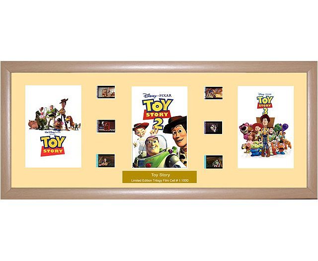 Toy Story Trilogy Film Cell : collectible memorabilia Limited Edition