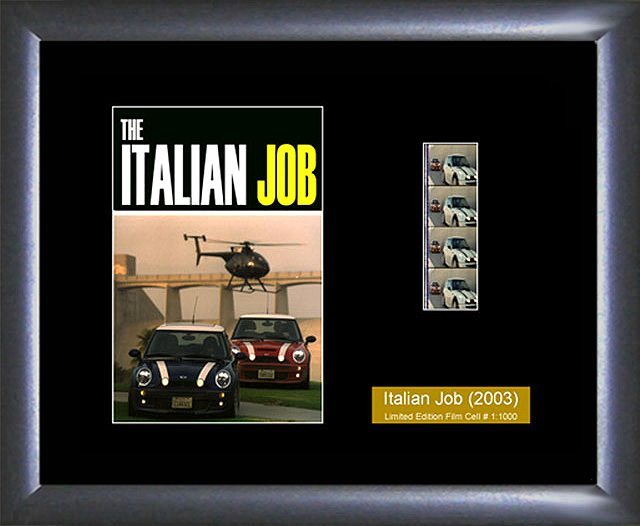 The Italian Job (2003) Film Cell memorabilia Limited Edition