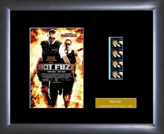 Hot Fuzz Film Cell collectible memorabilia Limited Edition