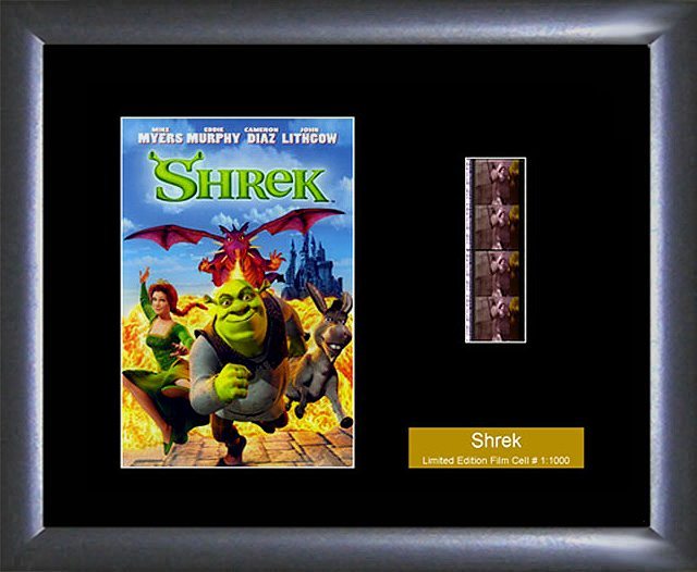 Shrek Film Cell collectible memorabilia Limited Edition