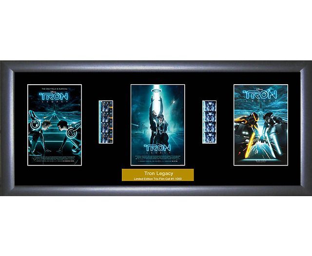Tron Legacy Film Cell collectible sci-fi memorabilia Limited Edition