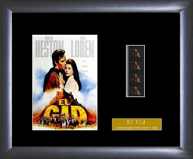 El Cid Film Cell collectible memorabilia Limited Edition